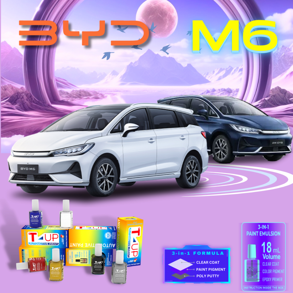 Jual Cat mobil BYD M6 Penutup Baret Dalam dan Lecet di Bodi dan bemper ...
