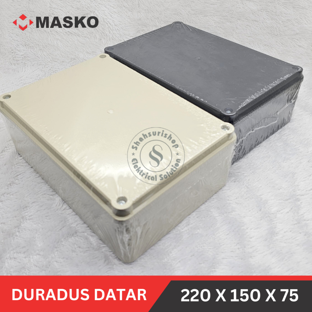Jual DORADOS KOTAK DURADUS PLASTIK MERK MASKO 220 X 150 X 75 MM POLOS ...