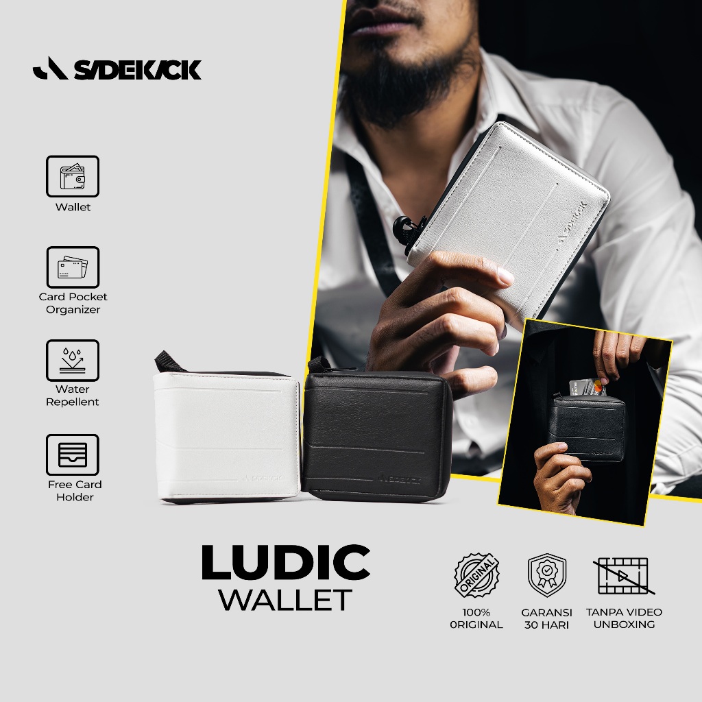 Jual Sidekick Project LUDIC - Wallet - Hanging Wallet | Shopee Indonesia