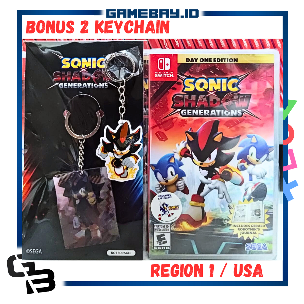Jual Nintendo Switch Sonic x Shadow Generations / Sonic Shadow ...