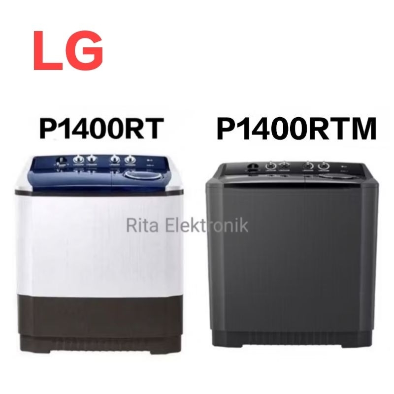 Jual Mesin Cuci Dua Tabung LG P1400RT/P1400RTM | Shopee Indonesia