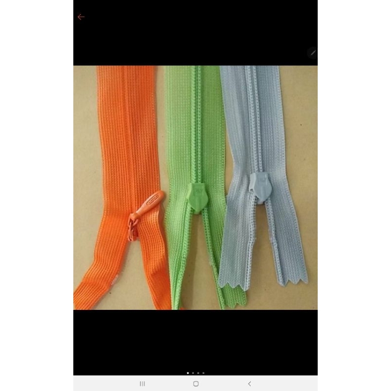 Jual Resleting jepang RH, YEE, YCN, BEE, Kim, CC / zipper jepang 50 cm ...