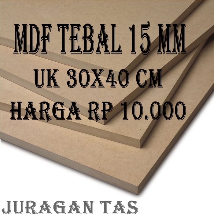 Jual PAPAN MDF 15mm Ukuran 30X40 | Shopee Indonesia