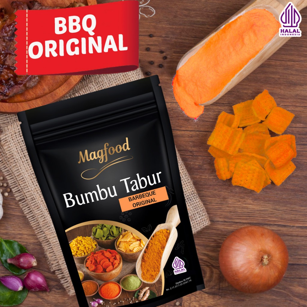 Jual Magfood Bumbu Tabur Barbeque Original [100g / 500g / 1kg] | Shopee Indonesia