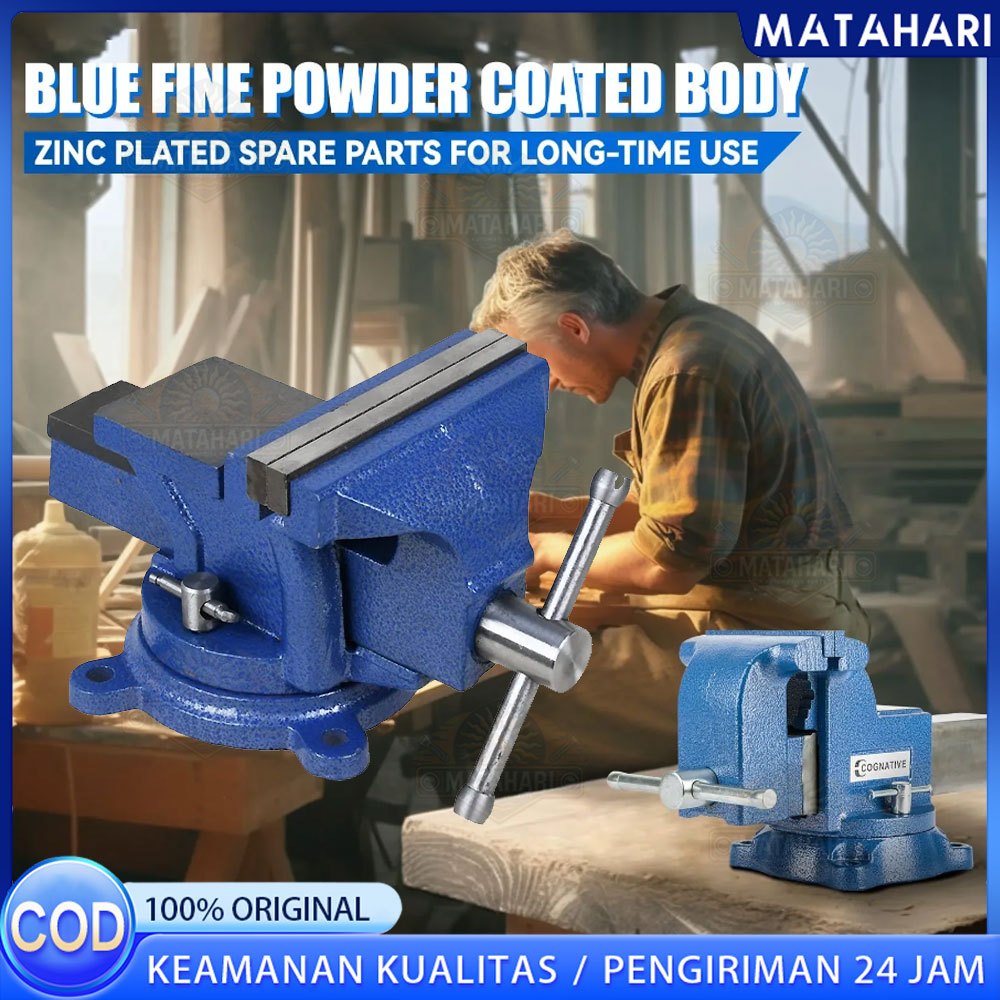 Jual Catok Clamp 5'' catok paron Ragum Klem Catok Meja Bench Vise Ragum ...