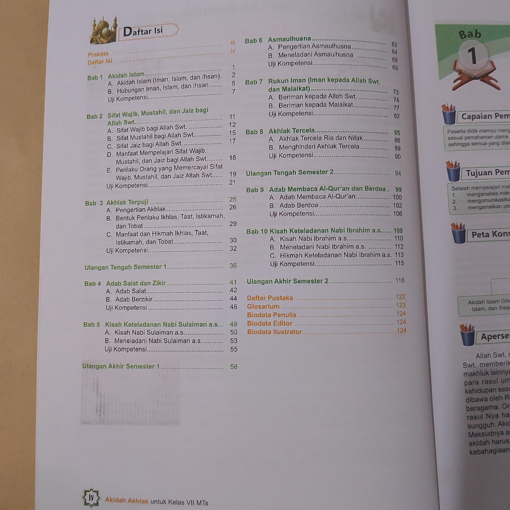 Jual BUKU SISWA AKIDAH AKHLAK KELAS 7,8,9 KMA TERBARU (450) SMP/MTS KURIKULUM MERDEKA (PENERBIT ...