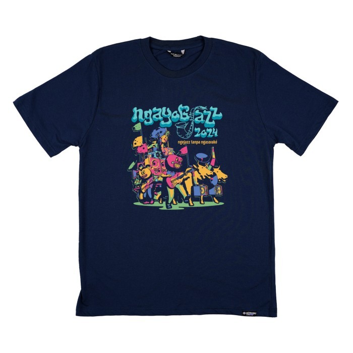 Jual Dagadu Official Merch Ngayogjazz 2024 - Navy | Shopee Indonesia