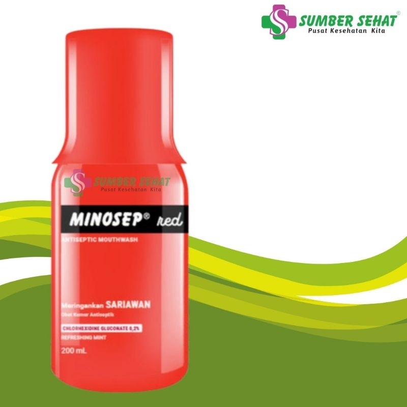 Jual MINOSEP RED GARGLE 0,2% 200 ML | Shopee Indonesia