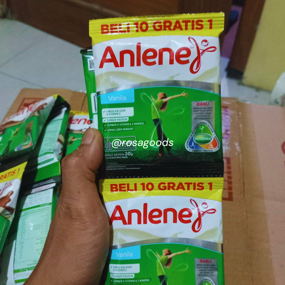 Jual Susu Anlene Actifit Kemasan Promo Per Renceng Isi 10 + 1 Sachet ...