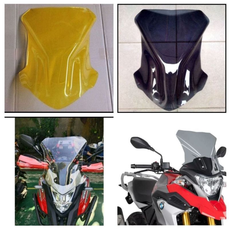 Jual WINDSHIELD CB150X VISOR BMW 310GS WINDSHIELD BMW310GS UNIVERSAL ...