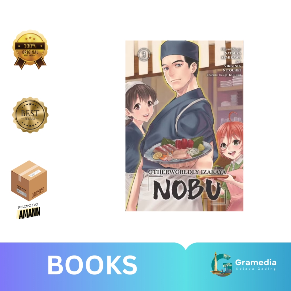 Jual Gramedia MKG - Komik Otherworldly Izakaya Nobu 3 (Natsuya Semikawa) | Shopee Indonesia