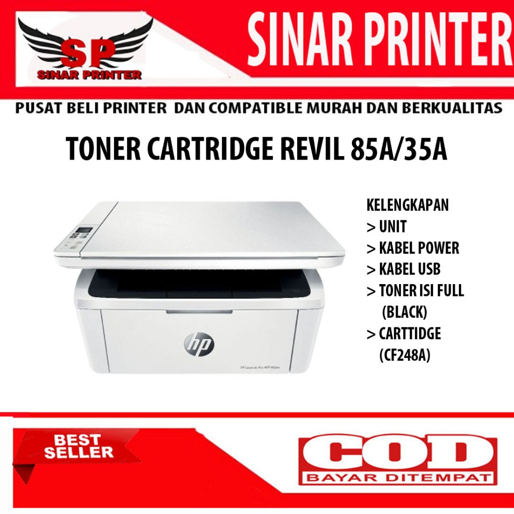 Jual PRINTER HP LaserJet Pro MFP M28w | Shopee Indonesia