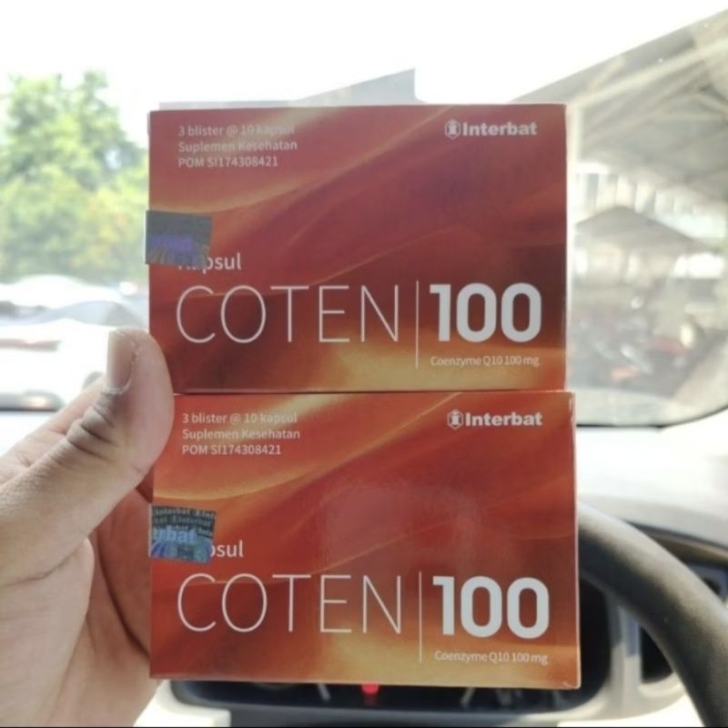 Jual COTEN 100 MG 30 KAPSUL | KEMASAN BARU | EXP NOVEMBER 2026 | Shopee ...