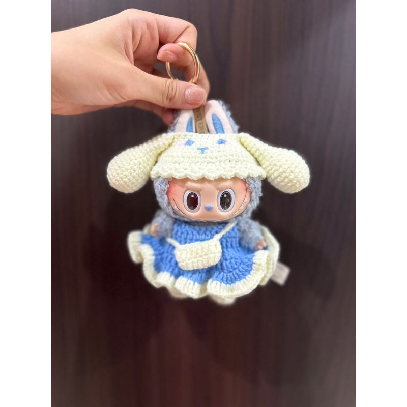 Jual HandMade Rajut Knit Kostum Labubu Cinnamon Roll set | Shopee Indonesia