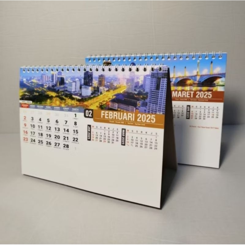 Jual Kalender Meja / Tanggalan Meja Kerja Tahun 2025 murah | Shopee ...