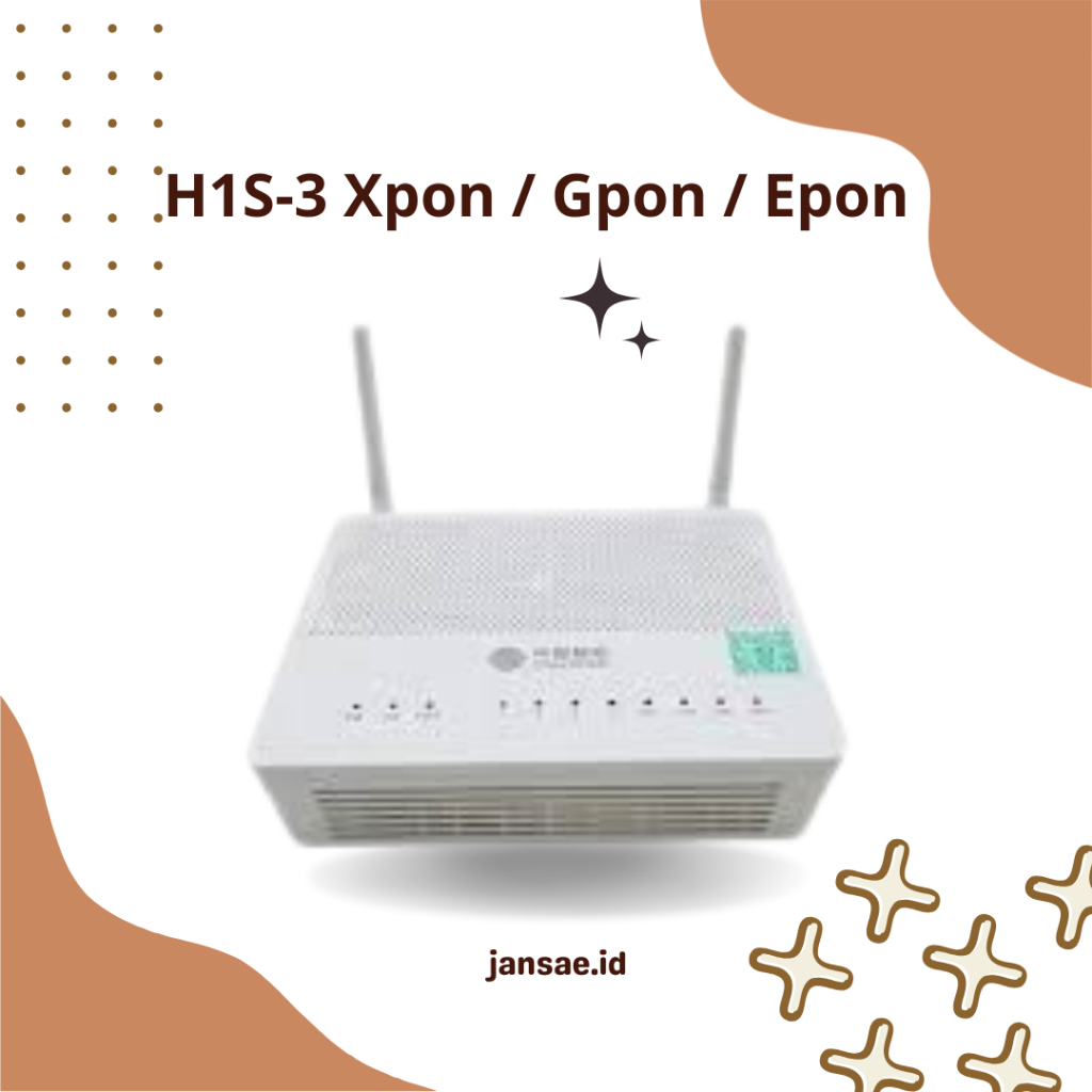 Jual ONT H1S-3 / H1S 3 XPON / EPON / GPON PUTIH BERSIH | Shopee Indonesia