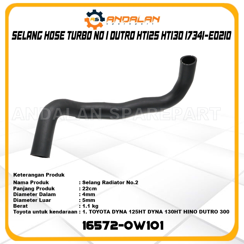 Jual SELANG RADIATOR BAWAH HINO DUTRO 130 HT 125HT | Shopee Indonesia