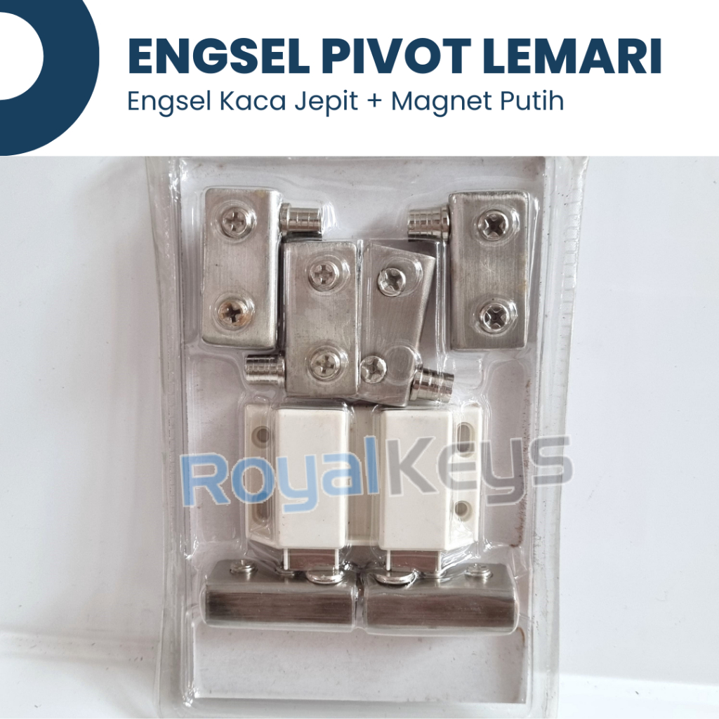 Jual Engsel Pivot Lemari Kaca Showcase Jepit dengan Magnet Lemari Kaca ...