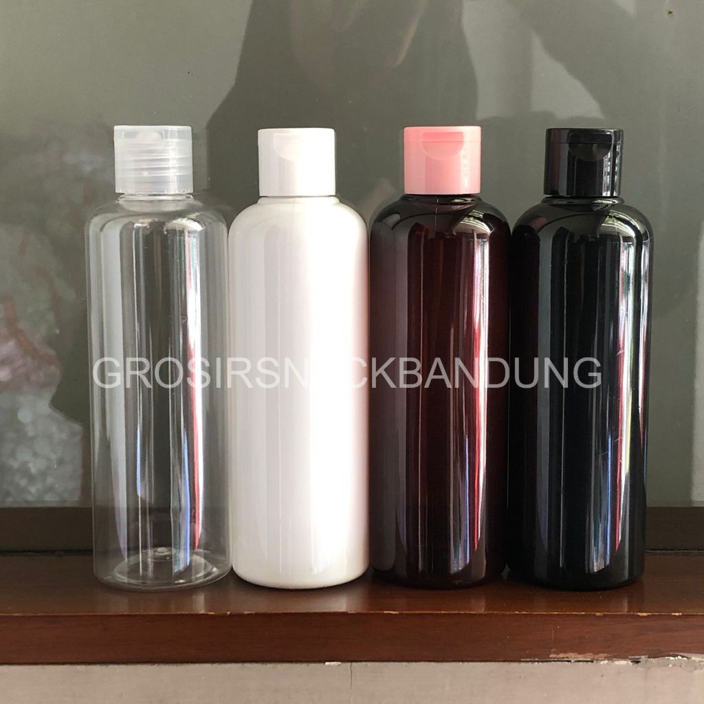 Jual Botol PET 250ml - Tutup Fliptop / Botol PET BR 250ml Fliptop | Shopee Indonesia