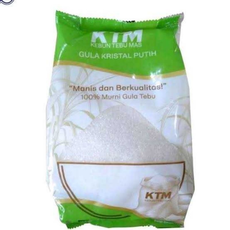 Jual Gula Pasir Kristal Putih KTM 1kg | Shopee Indonesia
