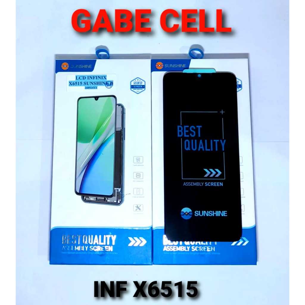 Jual LCD SUNSHINE INFINIX X6515/X6516/SMART 7/ITEL A60S/TECNO SPARK 10C/SPARK GO 2023 FULLSET ...