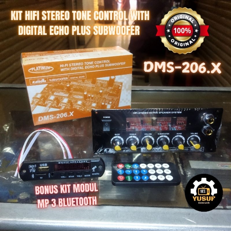 Jual KIT STEREO TONE CONTROL WITH DIGITAL ECHO PLUS SUBWOOFER + PANEL ...
