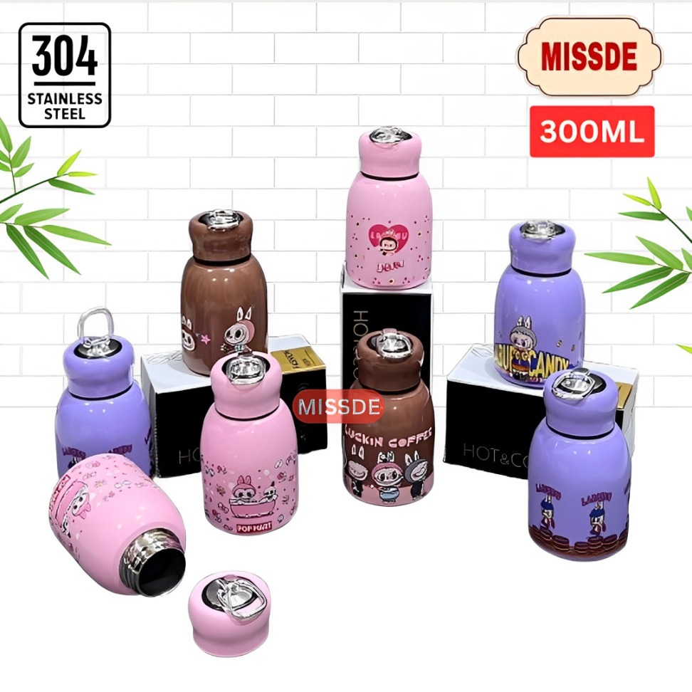 Jual BOTOL MINUM TERMOS 300ML KARAKTER LABUBU CAPIBARA / TERMOS ...