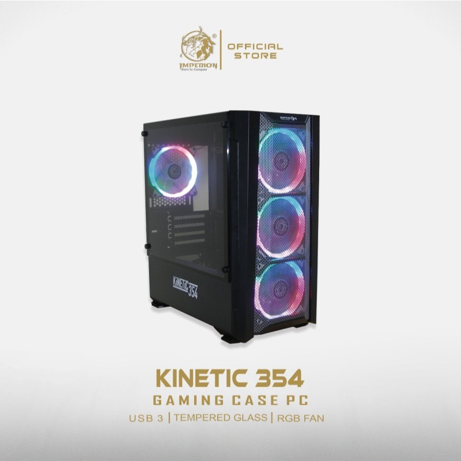 Jual Computer Case / PC Case Imperion Kinetic 354 | Shopee Indonesia