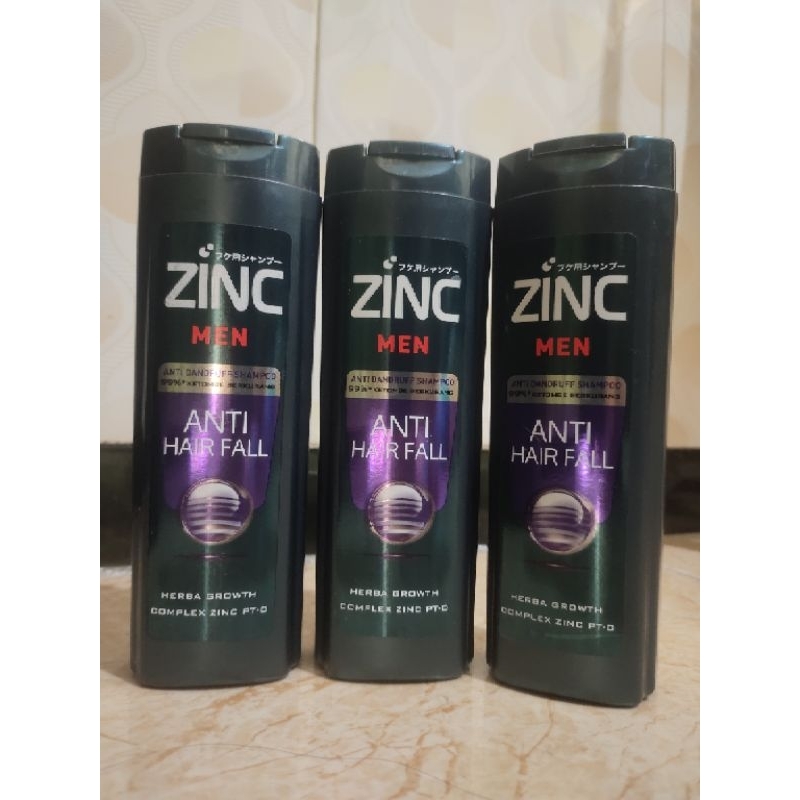 Jual ZINC MEN Anti Hair Fall Shampoo 170ml | Shopee Indonesia
