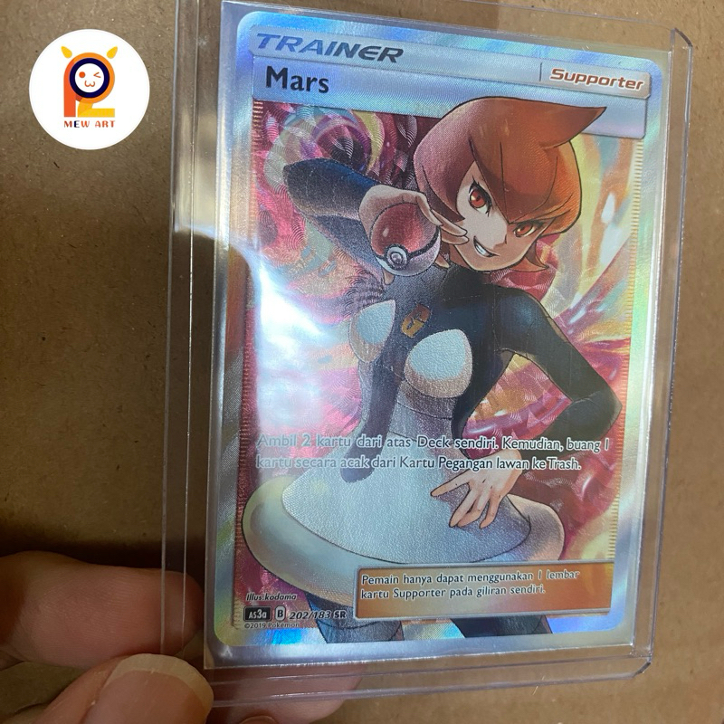 Jual Mars Trainer 202/183 SR TCG AS3A Pokemon Indonesia | Shopee Indonesia