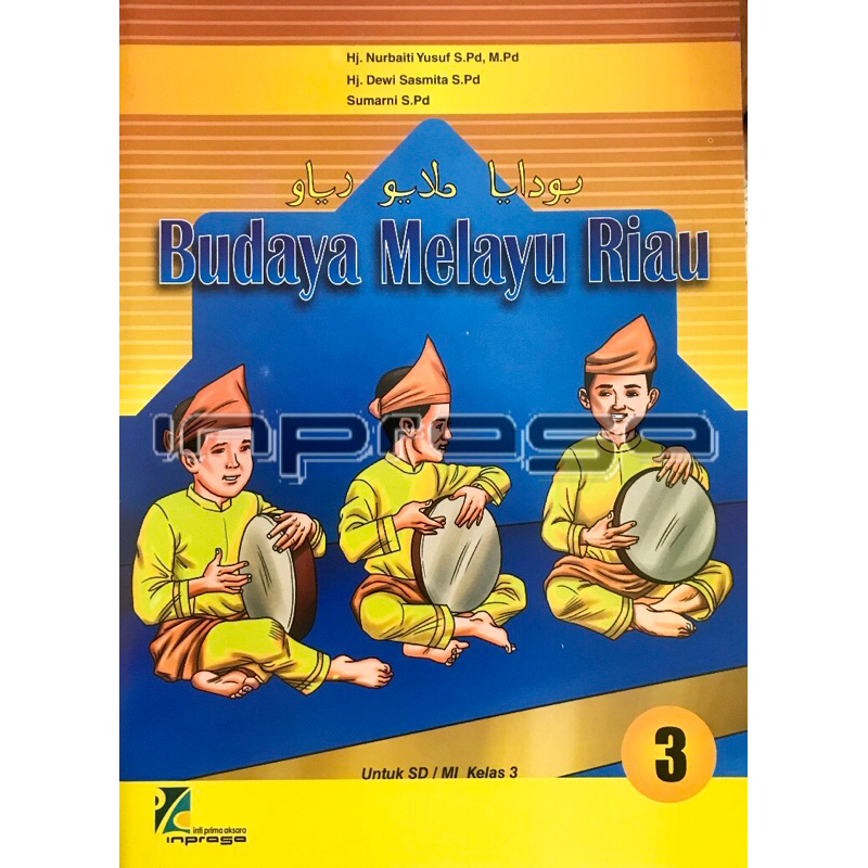 Jual Buku BMR kelas 3 SD Inprasa | Budaya Melayu Riau Untuk SD/MI Kelas ...