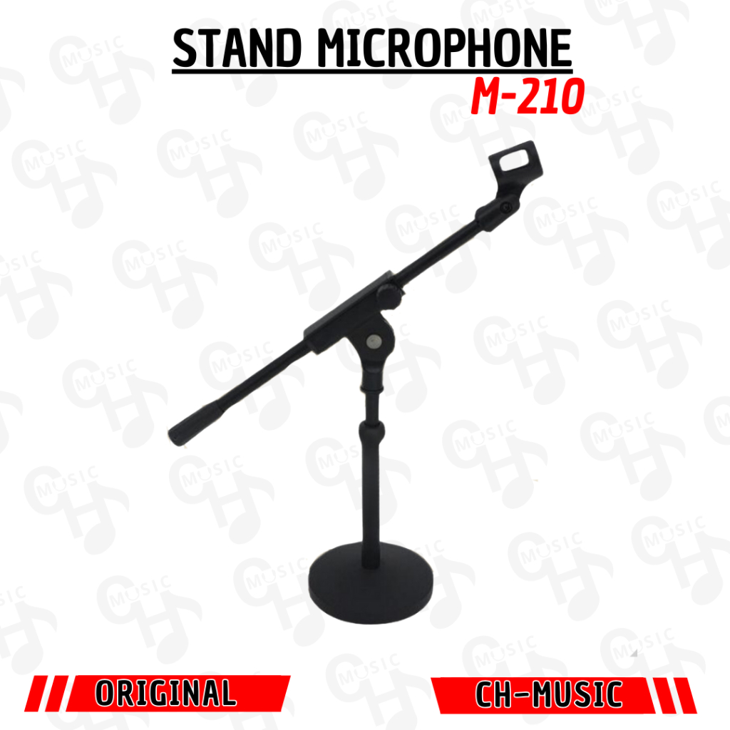 Jual Stand Microphone Meja Stand Mic Podium | Shopee Indonesia