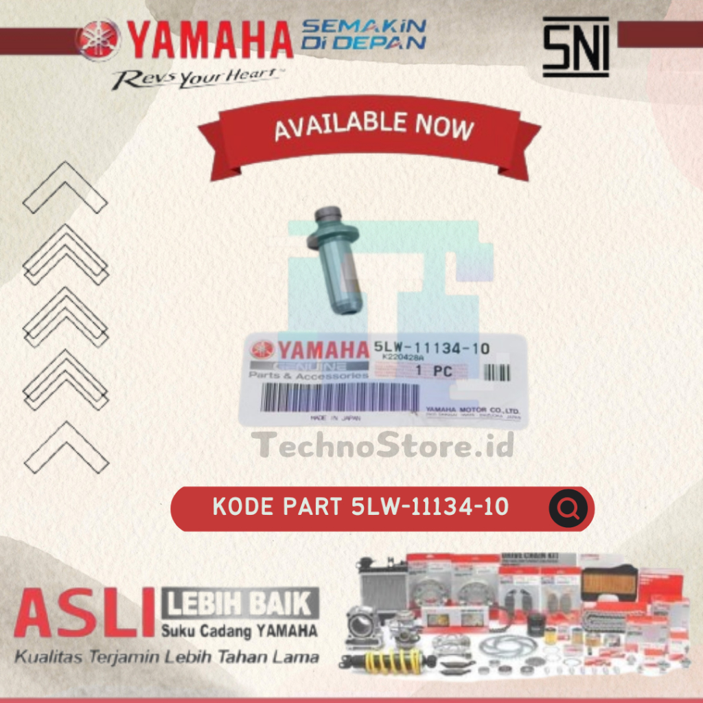 Jual Bosh Botol Klep Guide Exhaust Nouvo Mio Fino Soul Mio Sporty ...