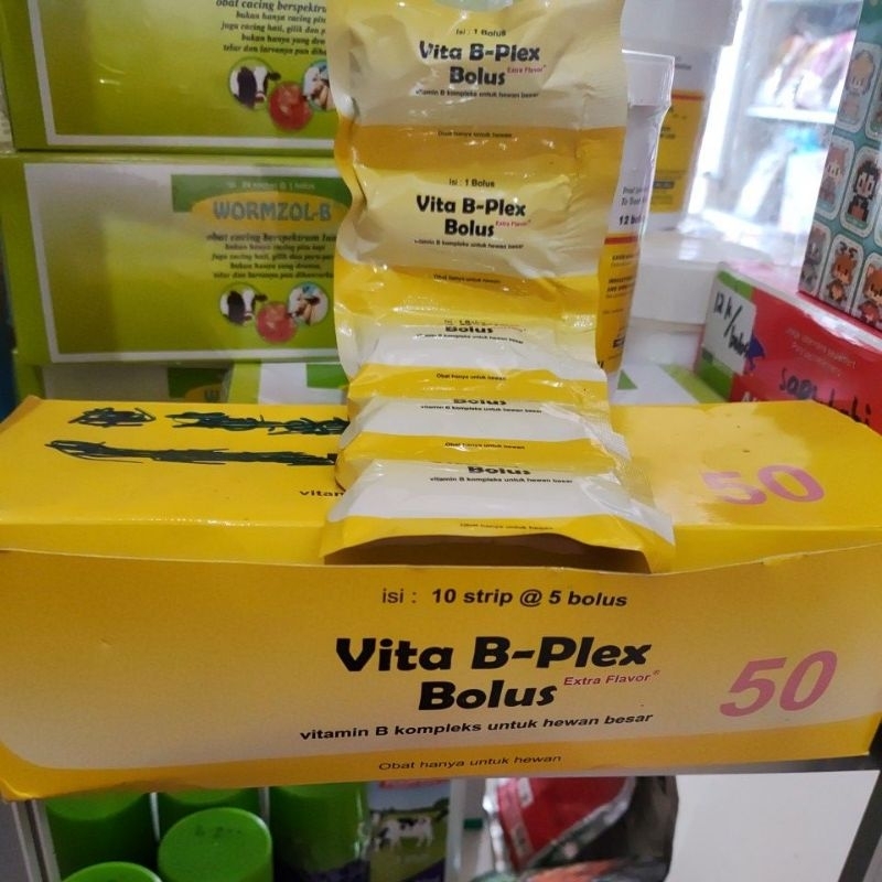 Jual Vita Bplek bolus vitamin b komplek untuk ternak | Shopee Indonesia