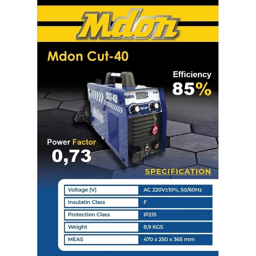 Jual MDON Mesin Las Potong CUT 40 MDON / Cutting Plasma Welding Trafo ...
