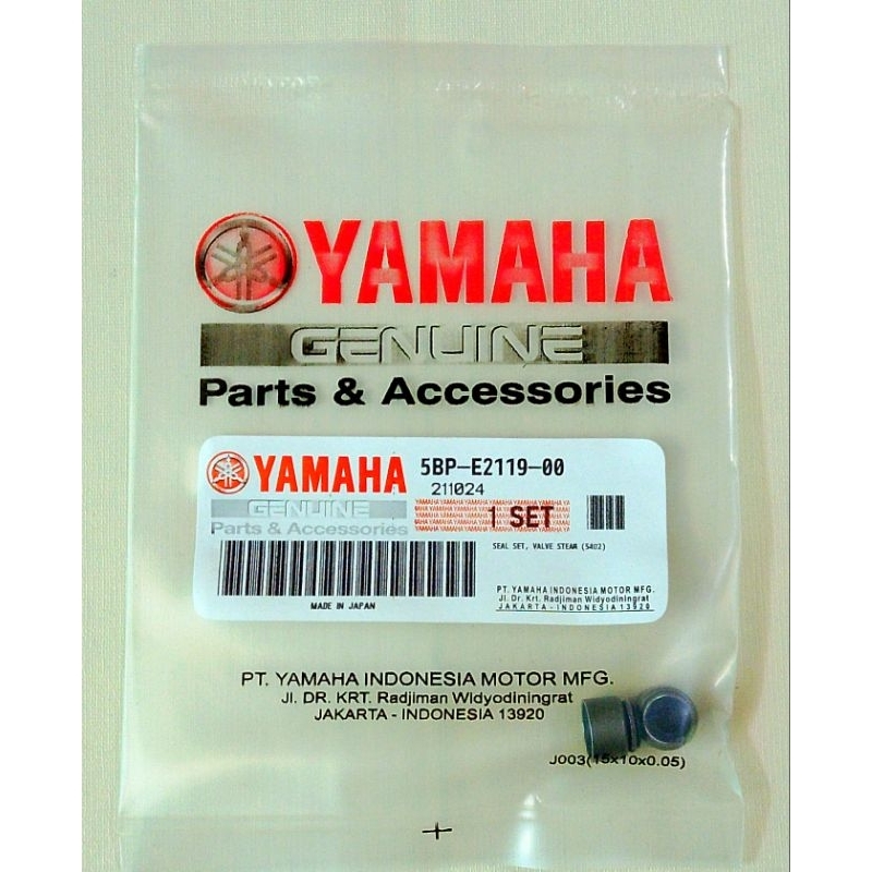 Jual SEAL KLEP VALVE SET (5BP) SCORPIO/2PC | Shopee Indonesia