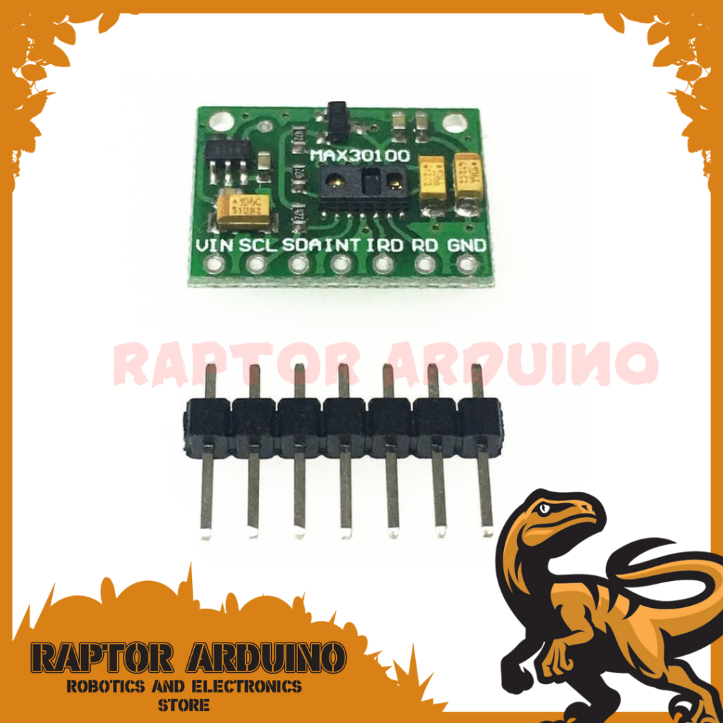 Jual MAX30100 Heart-Rate Oximeter Pulse Sensor Module max 30100 for ...