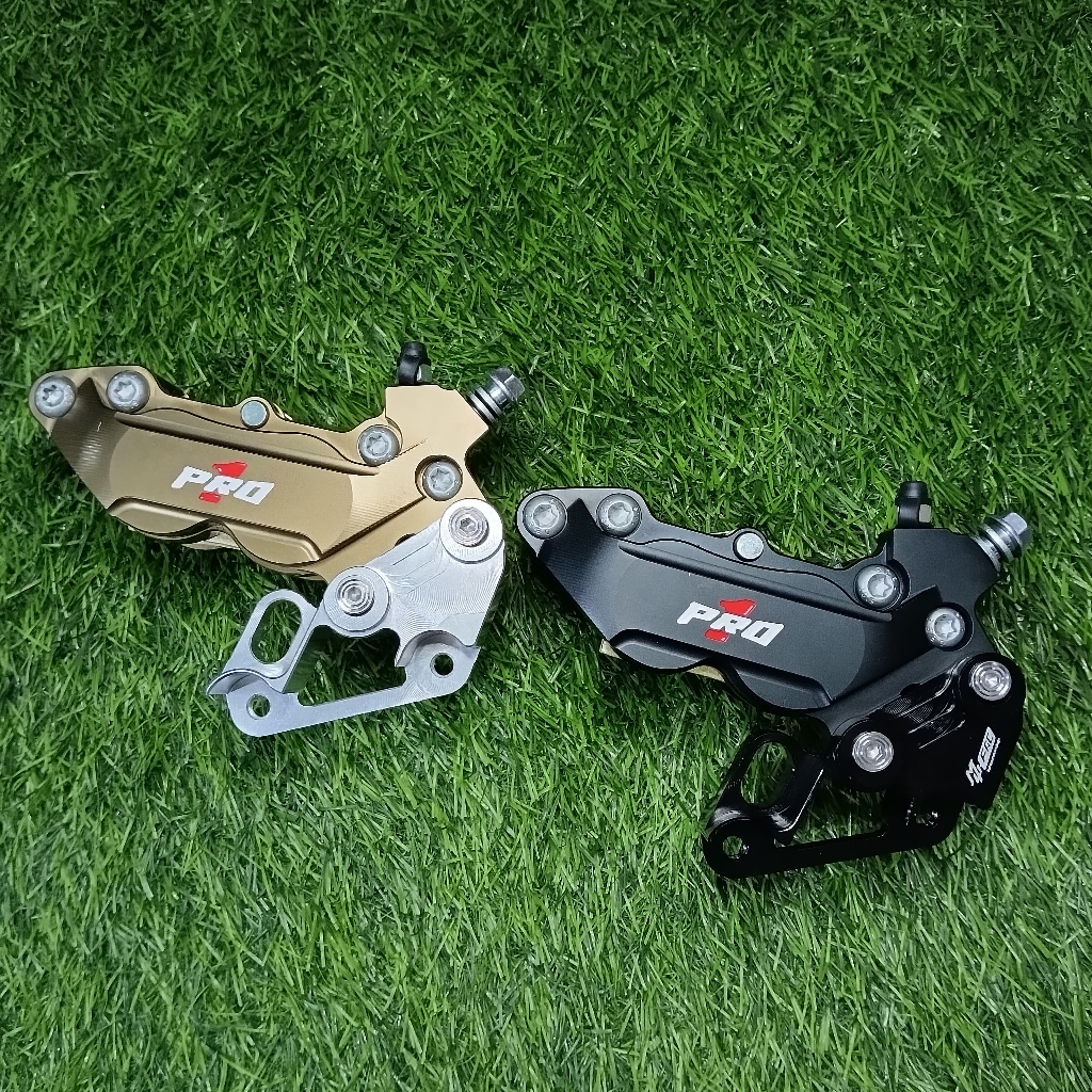 Jual CALIPER/KALIPER 4 PISTON PRO 1 RACING MODEL KYTACO KTC UNIVERSAL CALIPER KANAN PRO 1 SET ...