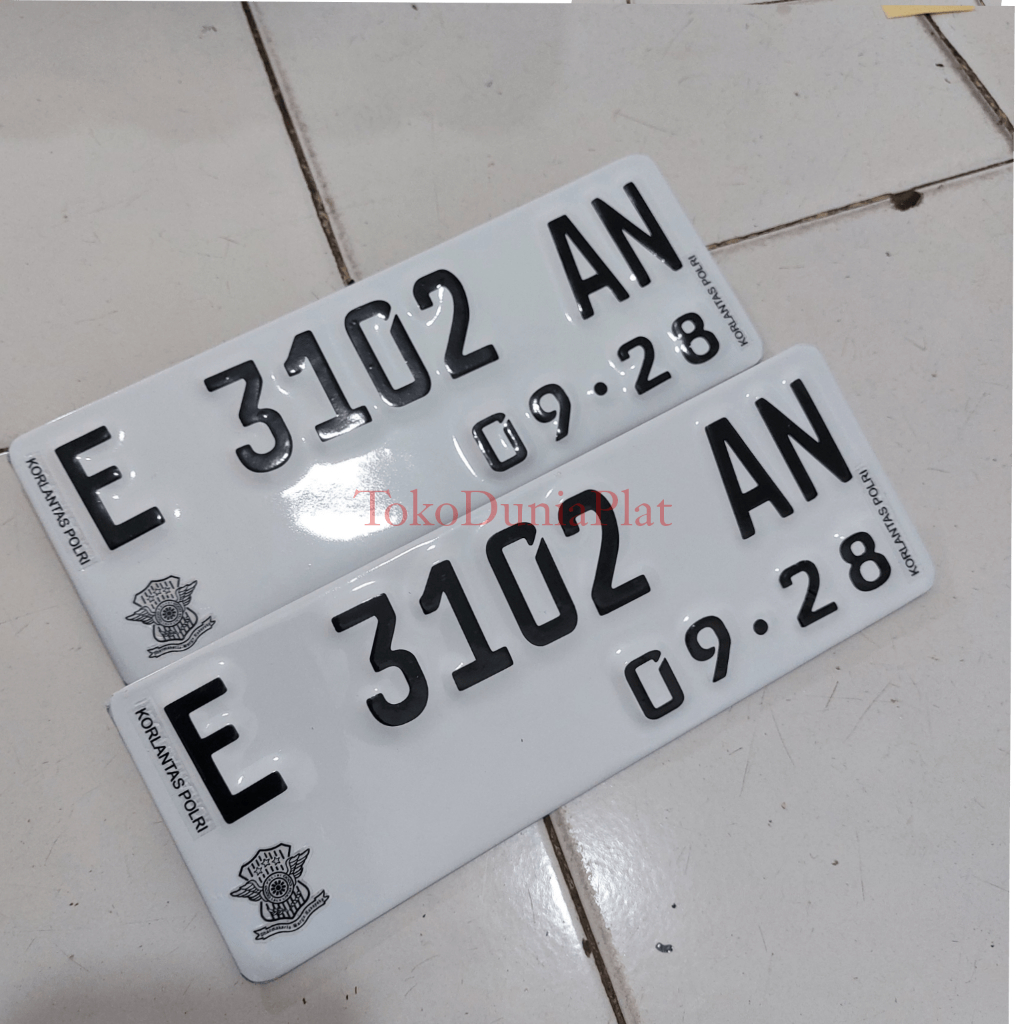 Jual CETAK NOMOR BAUT TANAM MOTOR LIPAT UKURAN KECIL 26X10 PROSES 1-2 ...