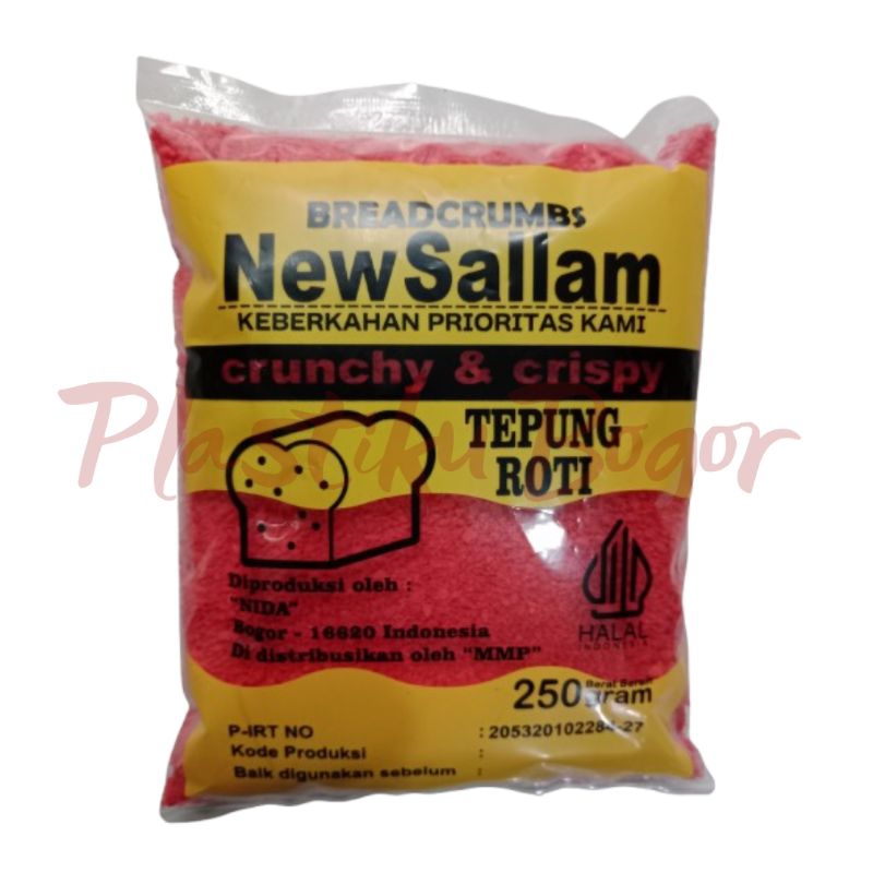 Jual Tepung Roti Merah 250 Gram Merek New Sallam | Shopee Indonesia