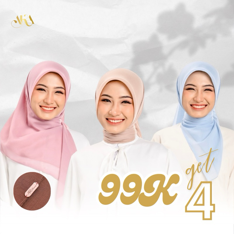 Jual SEGIEMPAT PARIS JADUL BY AKA / HIJAB PARIS PREMIUM / PARIS ORIGINAL BY AKA | DAILY HIJAB ...