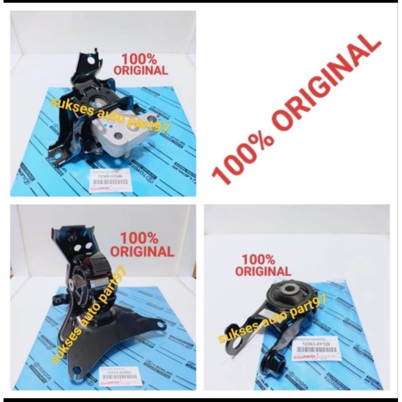 Jual engine mounting full set Toyota Sienta all New Yaris Vios gen3 ...