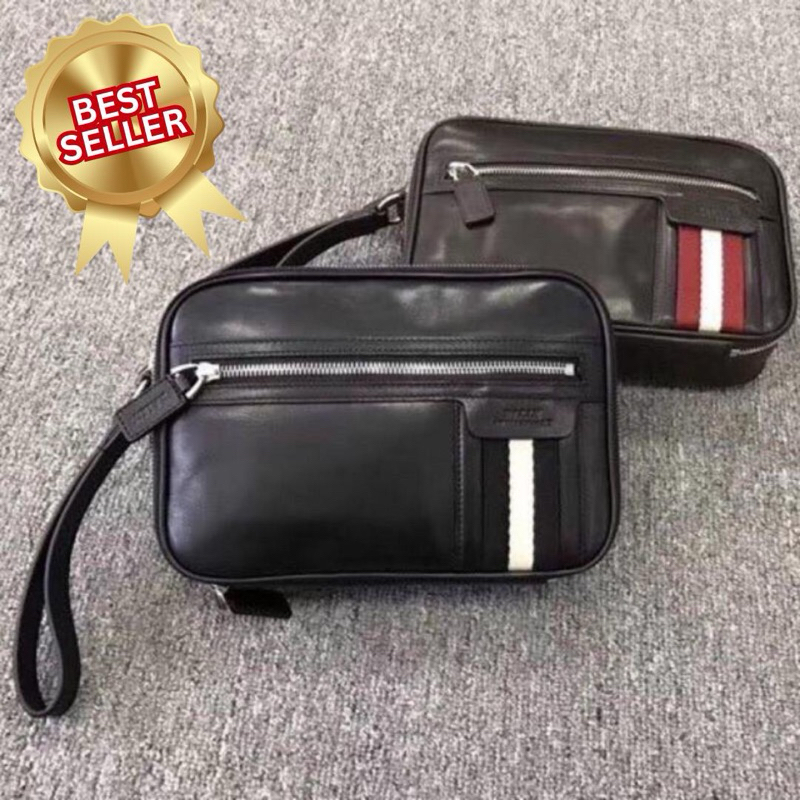 Jual {VVIP QUALITA}TAS TANGAN PRIA/ MEN HAND BAG HITAM & COKLAT ASLI ...