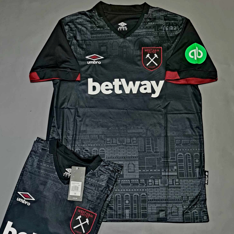 Jual JERSEY BOLA W3ST H4AM 4W4Y 24/25 NEW GRADE ORI | Shopee Indonesia
