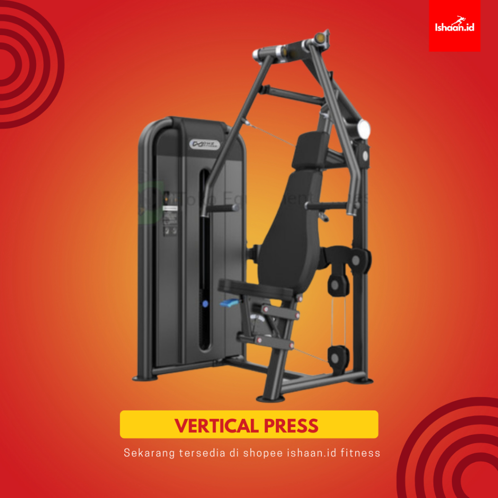Jual Vertical press U3008D DHZ equipment komersial (FITNESS IMPORT) | Shopee Indonesia