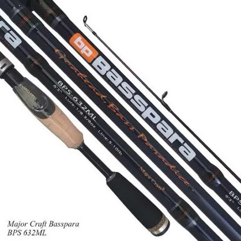 Jual Joran Majorcraft Basspara Spinning | BPS 632ML | BPS 662ML | Shopee Indonesia