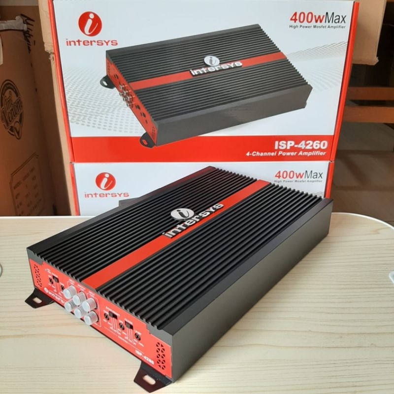 Jual POWER INTERSYS ISP 4260 POWER 4 CHANNEL INTERSYS POWER AMPLIFIER INTERSYS ISP-4260 | Shopee ...