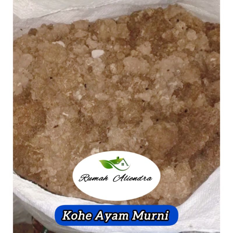 Jual KOHE AYAM KARUNGAN/KOHE AYAM MURNI TANPA SEKAM/PUPUK KANDANG AYAM ...