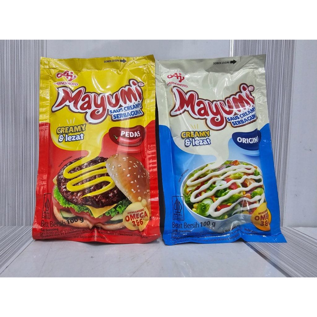 Jual Mayumi Mayones 100g Sachet Original / Pedas | Shopee Indonesia