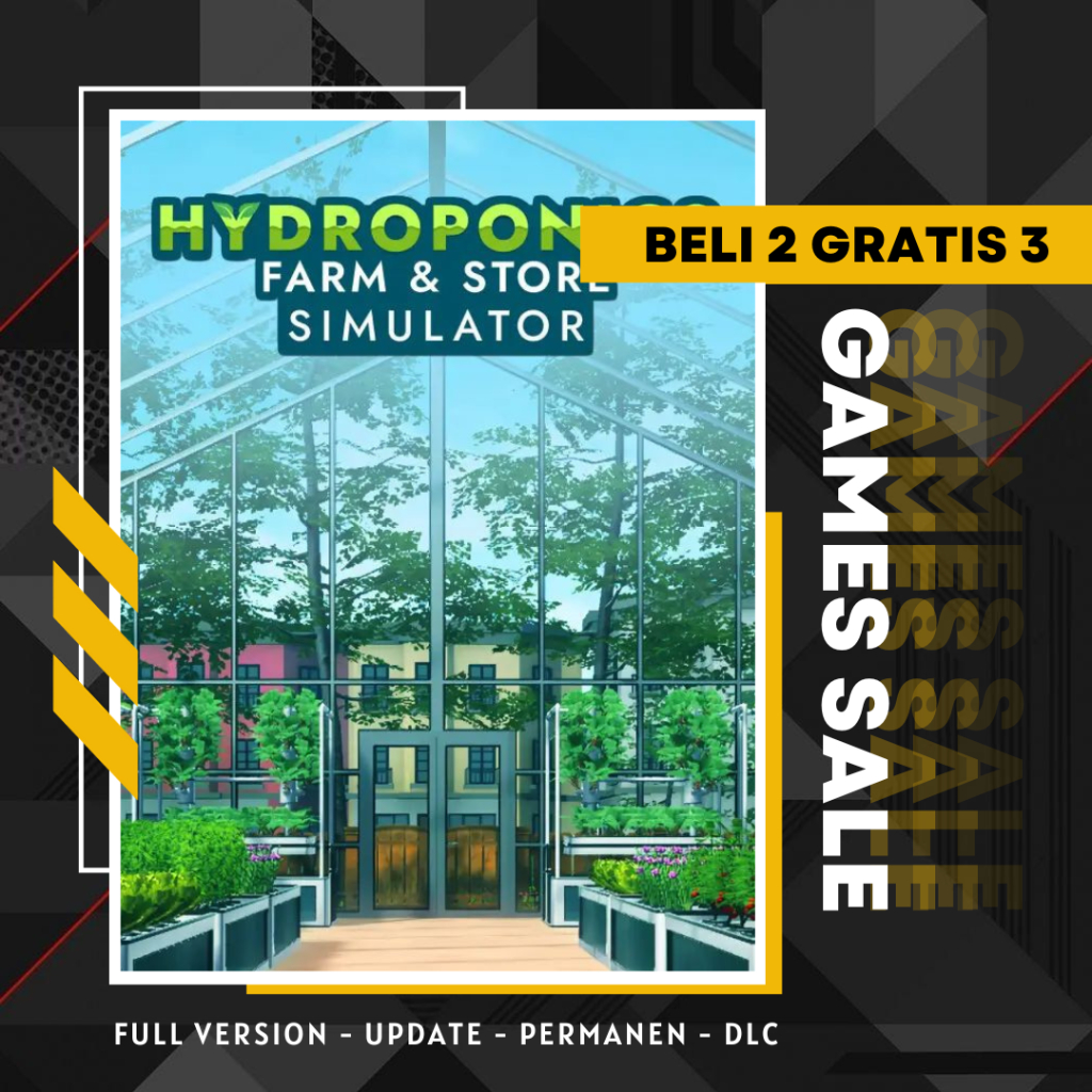Jual HYDROPONICS FARM & STORE SIMULATOR - GAME PC - GAME LAPTOP - PC ...
